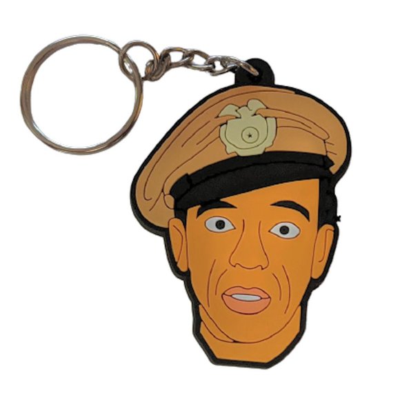 Other | Barney Fife The Andy Griffith Show Rubber Face Keychain Limited ...